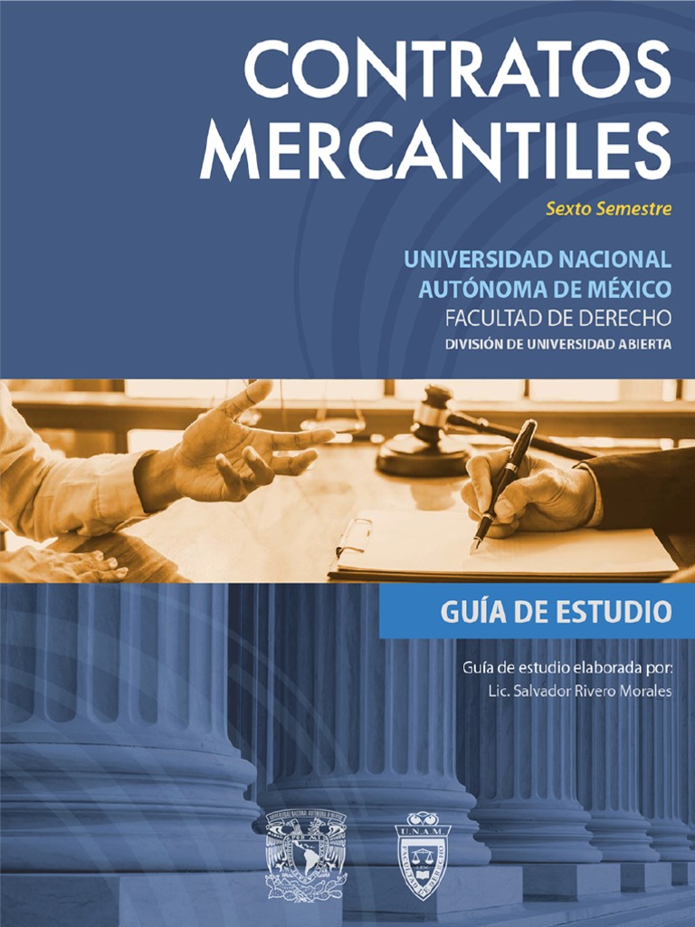 Guia Contratos Mercantiles | PDF | Derecho civil (sistema legal ...