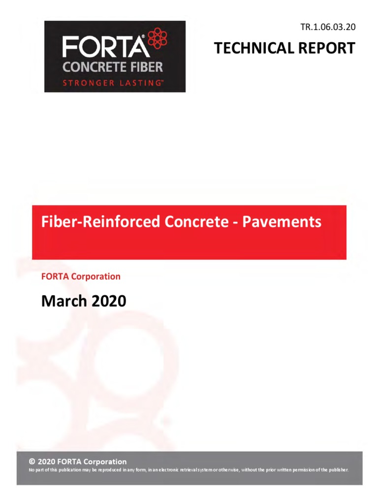 FRC - Pavements | Download Free PDF | Road Surface | Concrete