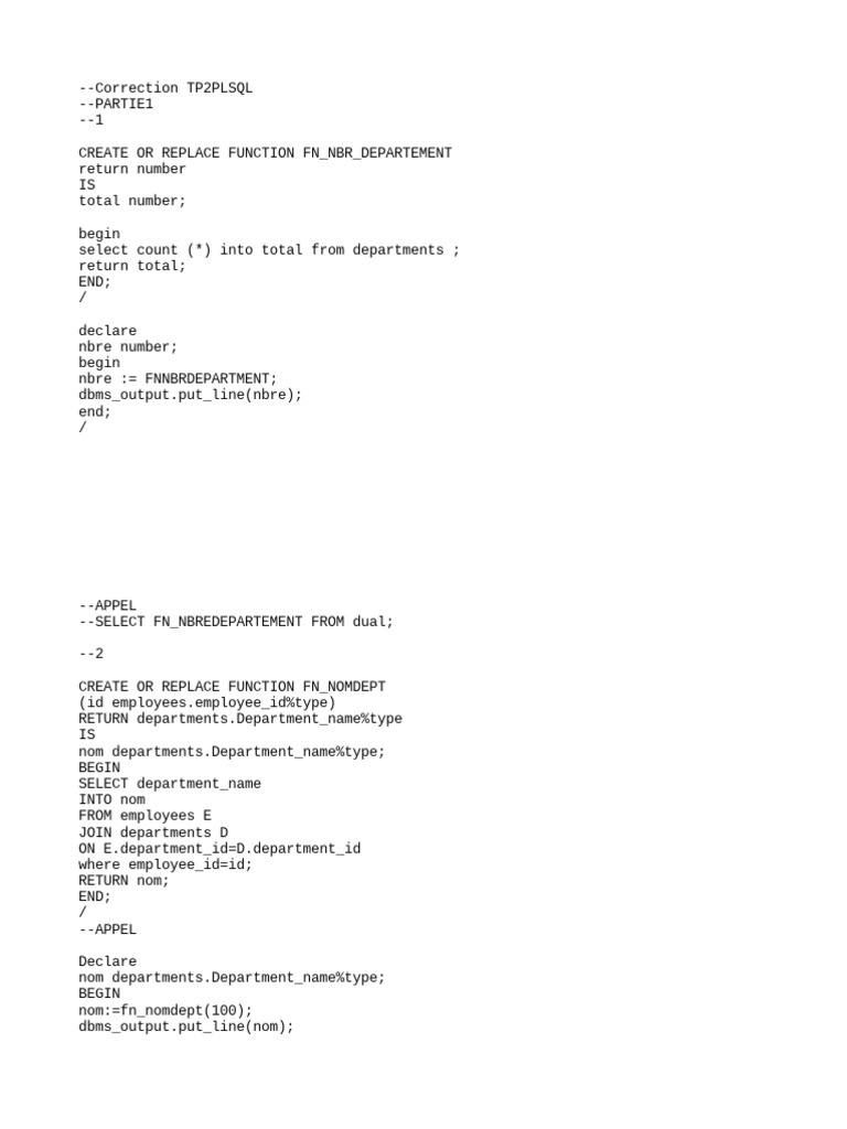 TP SGBD | PDF | Computer Programming | Software Engineering