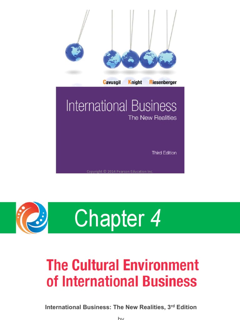 (Chapter 4) The Cultural Environment of Intl. Business | PDF | Career ...