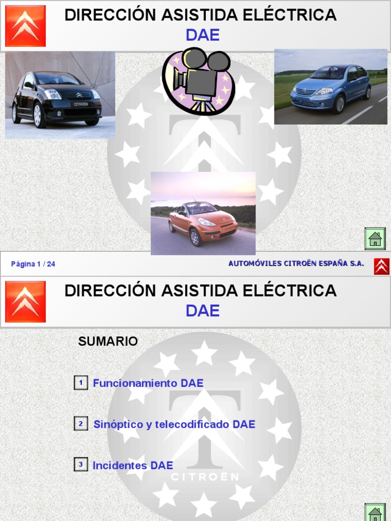 Dae (C3 2002) | PDF | Coche | Tecnologías automotrices