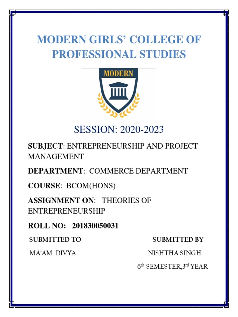 Assignment Nishtha Ent 2 | PDF | Business
