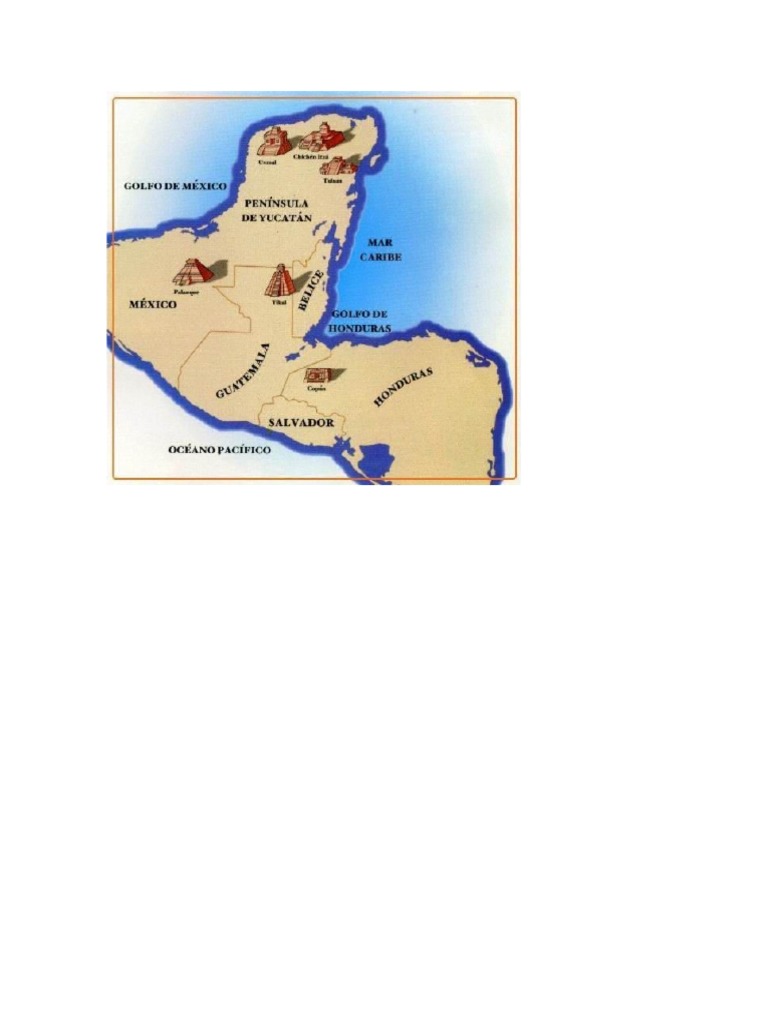 Mapa de Los Mayas | PDF