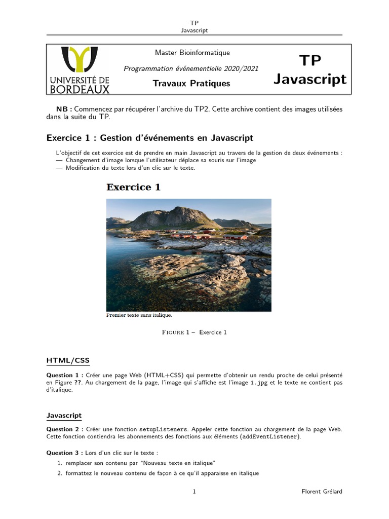 TP 2 | PDF | JavaScript | Internet
