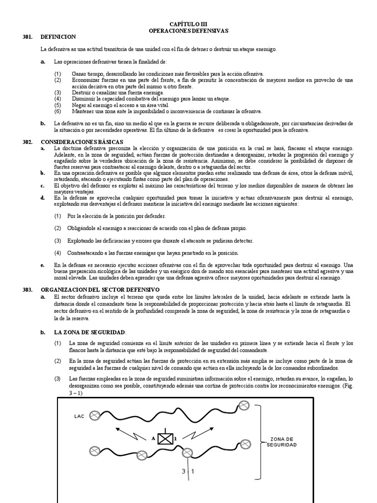 Operaciones Defensivas en el Ejército | PDF | Infantería | Tanques