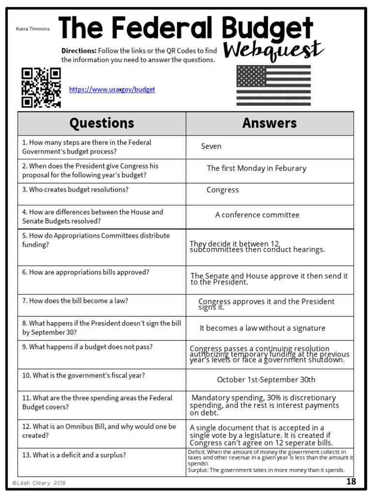 Kami Export - Keira Timmins - Federal Budget Webquest | PDF | Mortgage ...