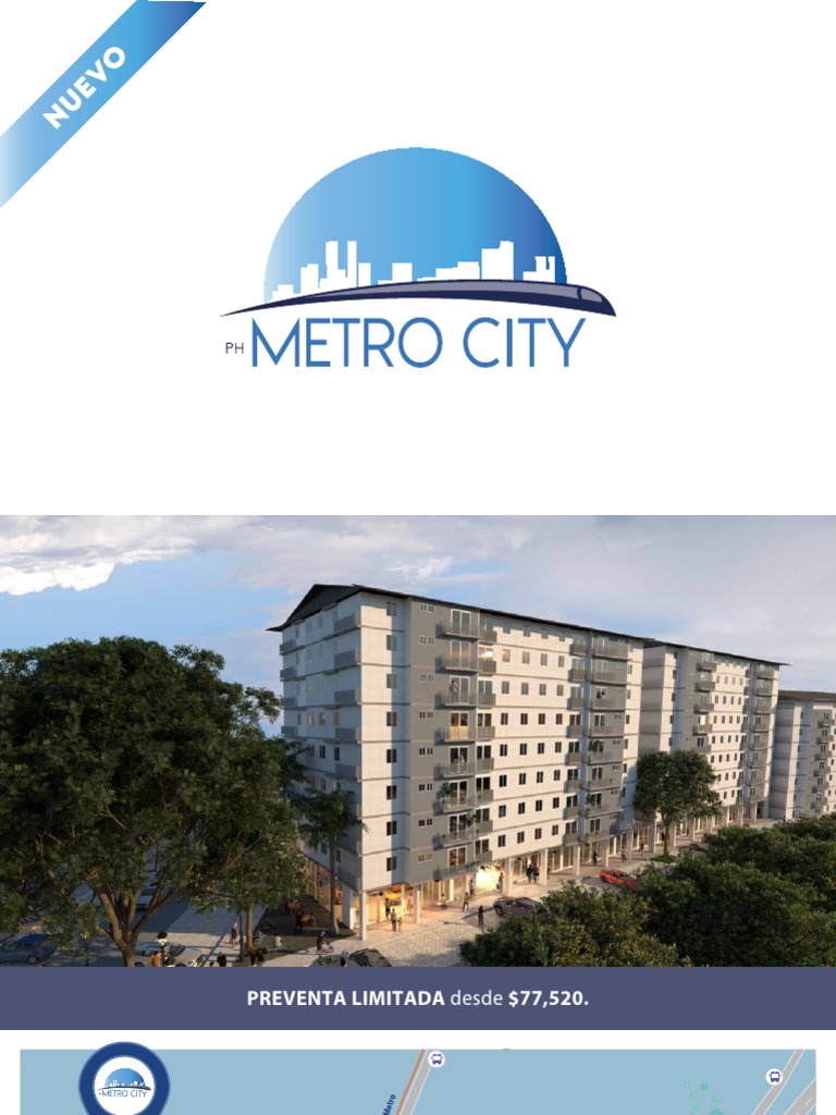 Proyecto de Apartamentos Metro City | PDF