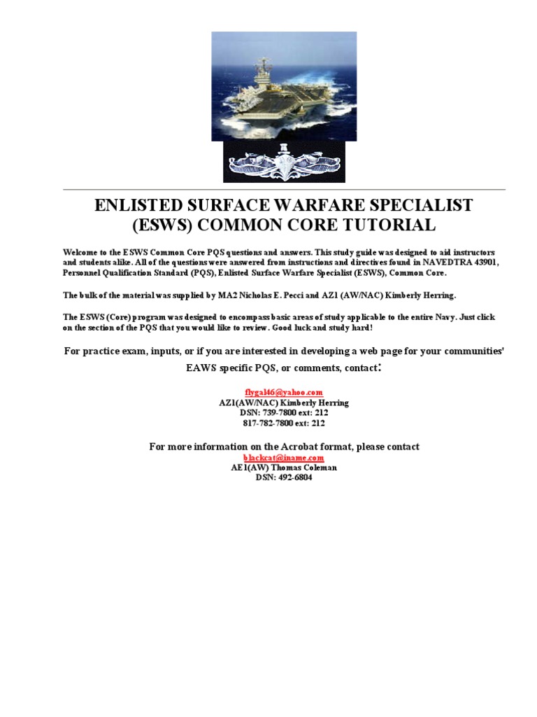 ESWS | PDF | Battle Of Midway | United States Navy