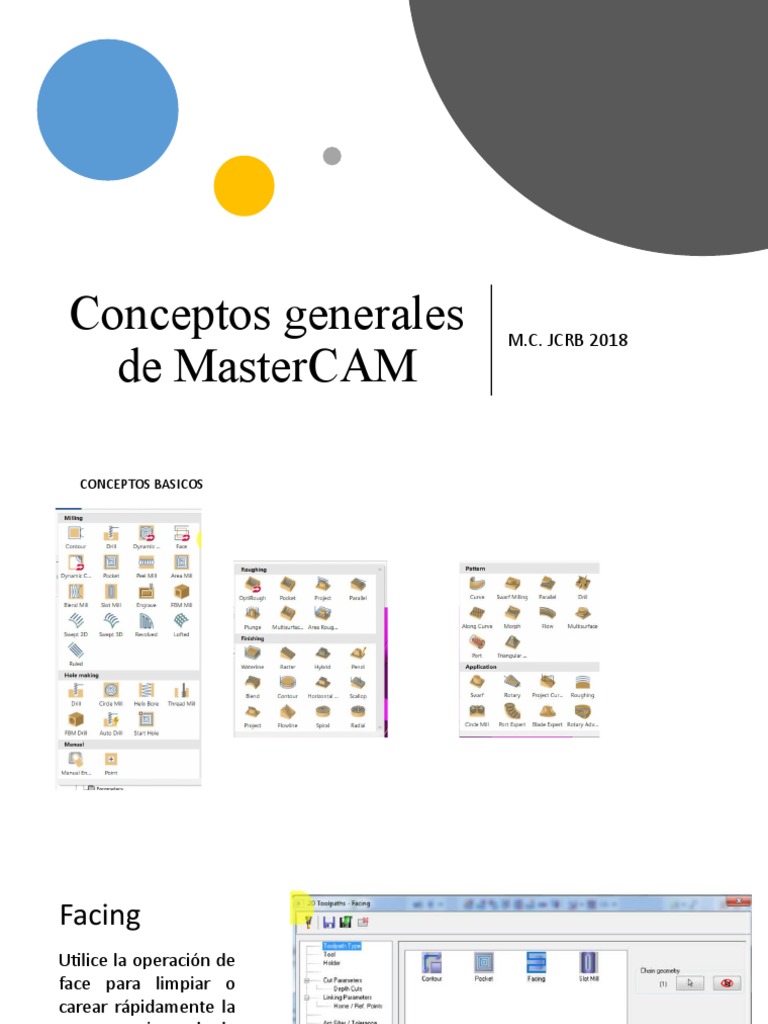 Conceptos Generales de MasterCAM | PDF | Ingeniería mecánica