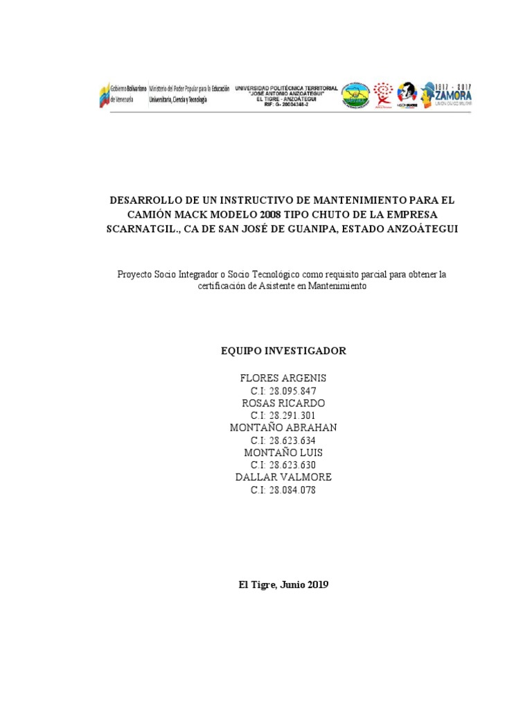 Proyecto Mejorado 07-06-2019 | PDF | Diseño | Combustión Proyecto Mejorado 07-06-2019 | PDF | Diseño | Combustión
