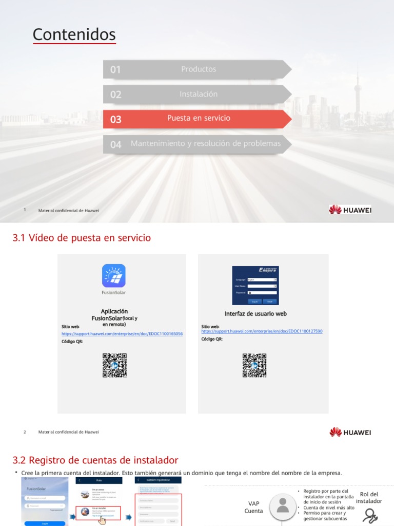 Contenidos: Productos Instalación | PDF | Dirección IP | Contraseña