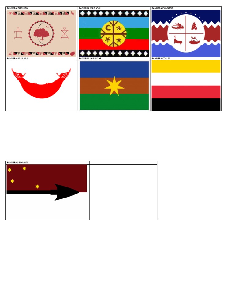 Banderas Pueblos Originarios | PDF