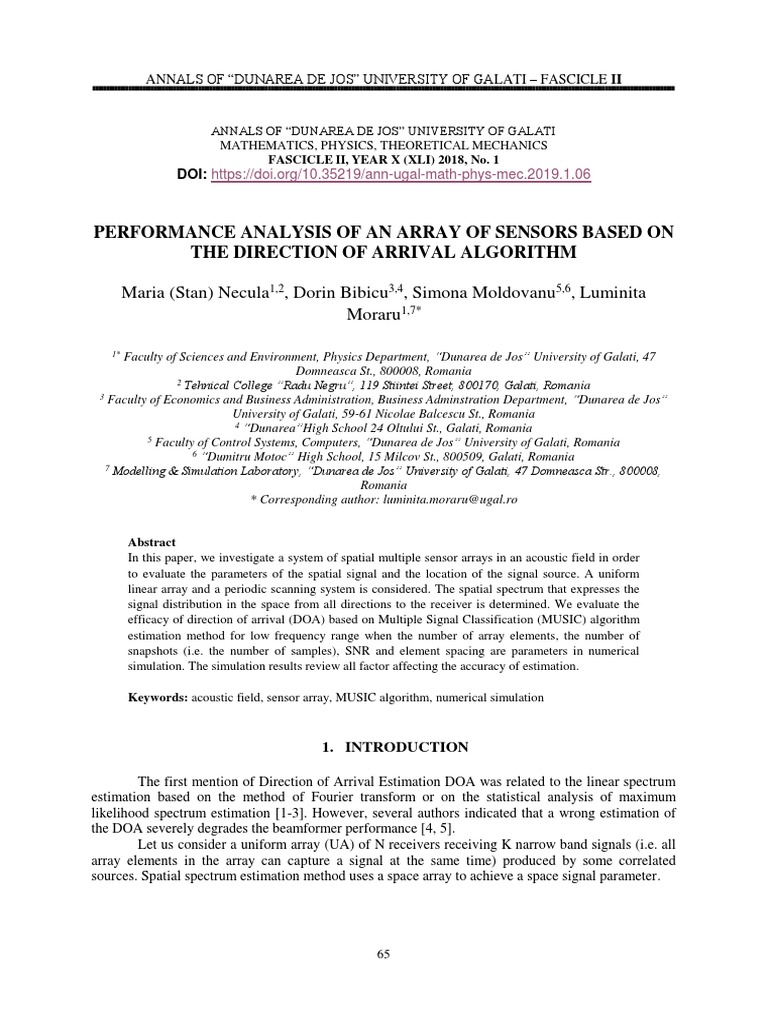 5 - ANUG - 41 - 1 - 2018 - 65-69 Necula Stan M | Download Free PDF | Spectral Density | Signal ...