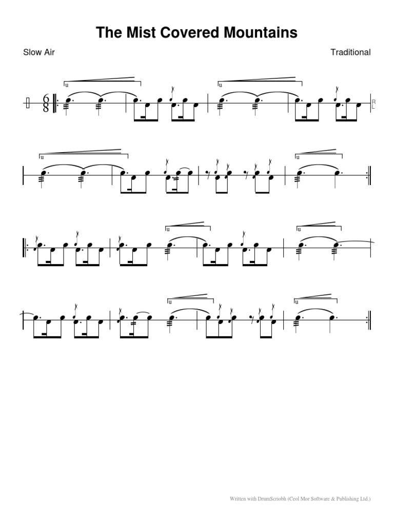 The Mist Covered Mountains | PDF