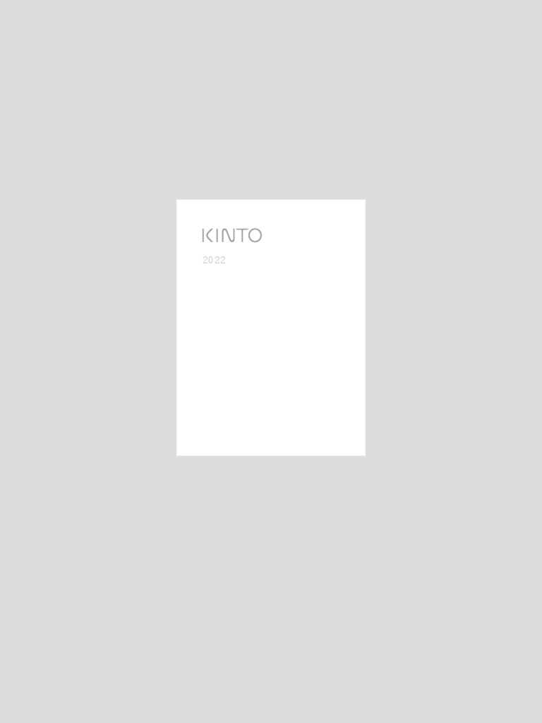 KINTO Catalog 2022ss US EU 3 | PDF | Mug | Materials