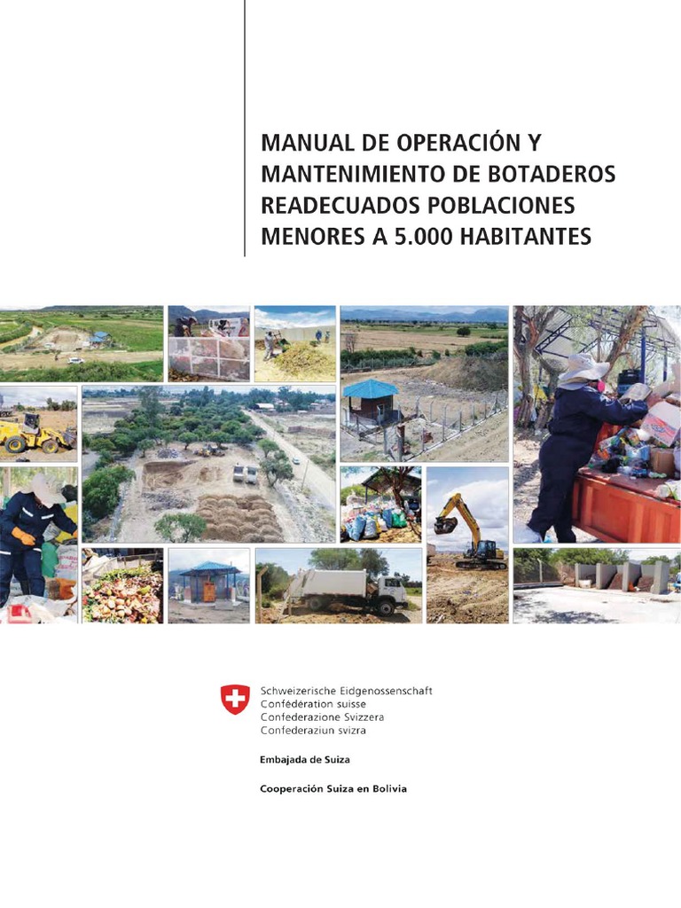 Manejo de Botaderos - Arbieto - Helvetas | PDF | Residuos | Compost