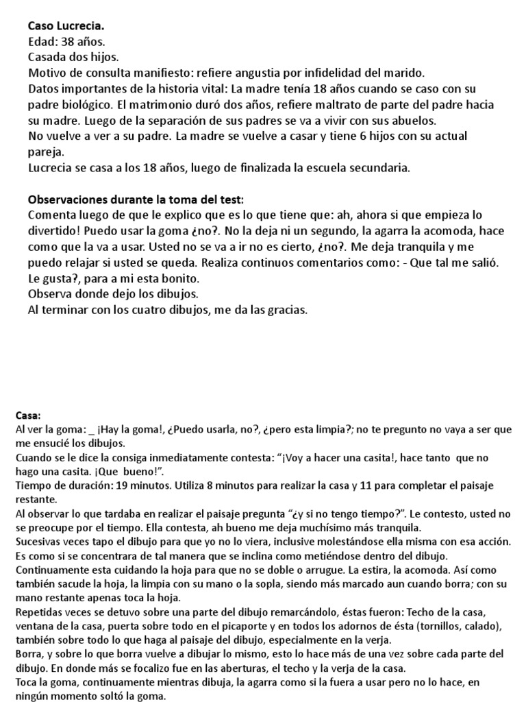 Caso Lucrecia (Defensas) | PDF