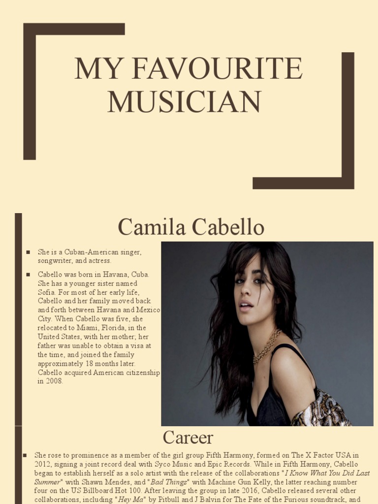 My Favourite Musician | PDF