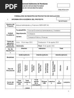Formulario Tec 6 CV | PDF