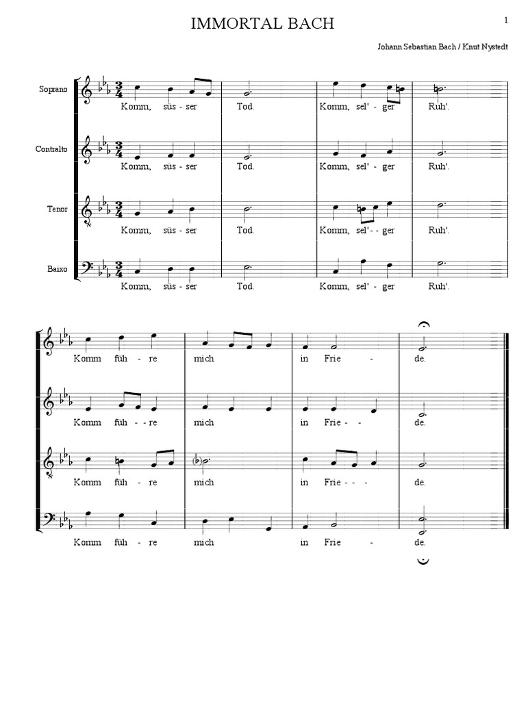 Immortal Bach | PDF