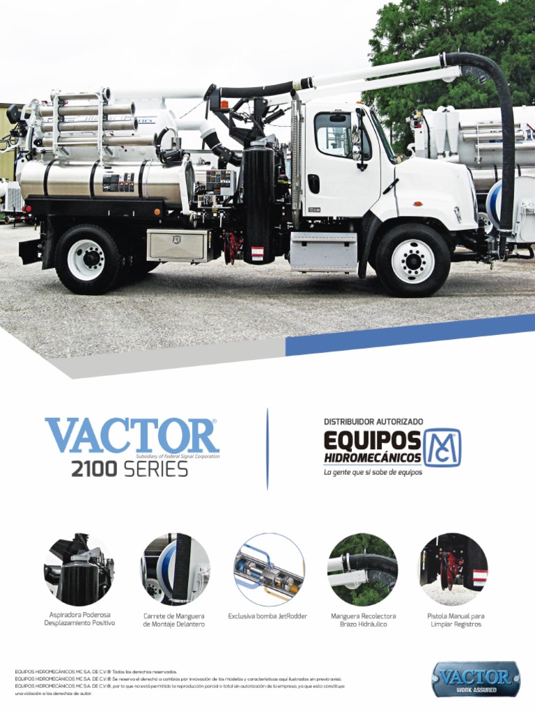 Folleto VACTOR 2103 | PDF