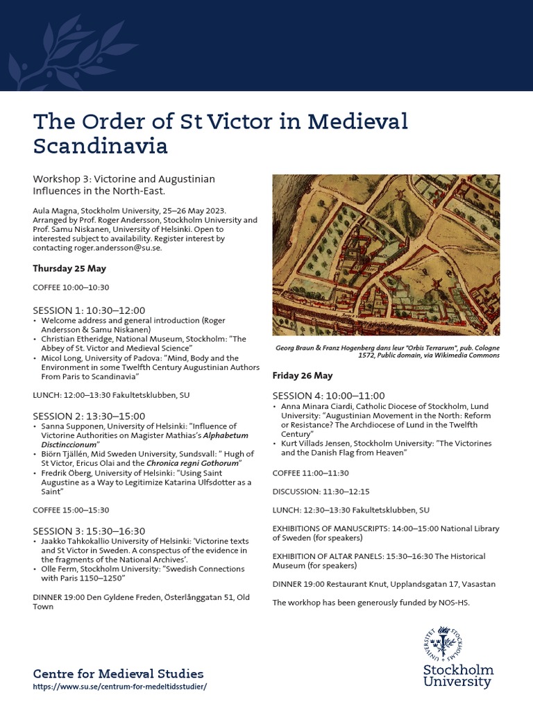 The Order of ST Victor Poster | PDF | Social Science