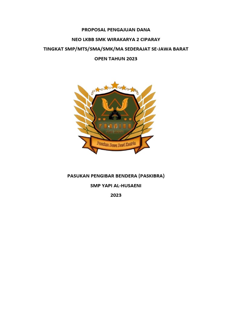 Proposal Pengajuan Dana | PDF