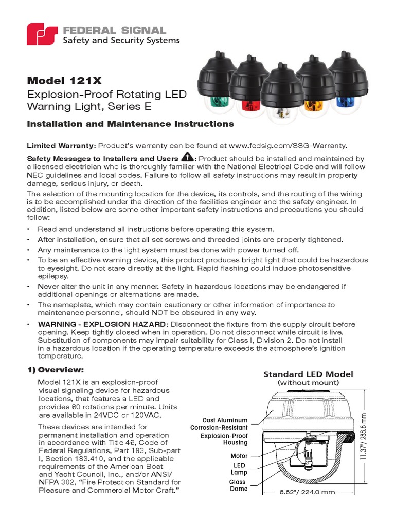 121X Manual Rev. B1 0221 021821 | PDF | Electrical Wiring | Electrical ...