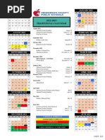 2024 2025 Fullerton College Academic Calendar | PDF | Observances | Holidays