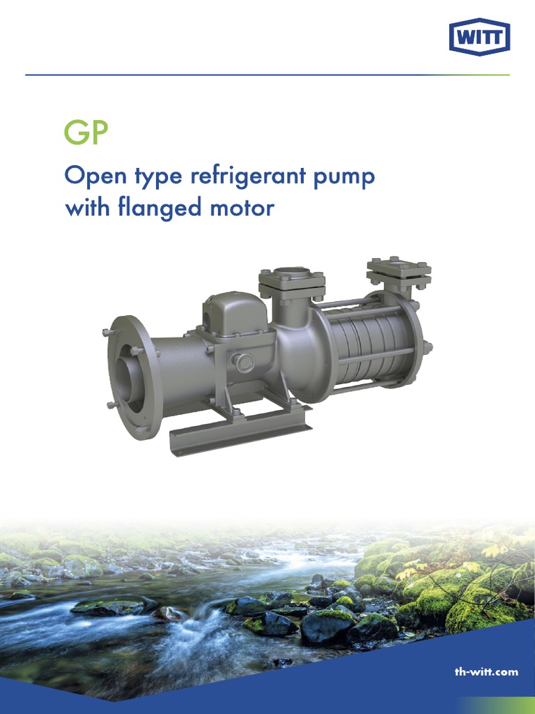 01 Brochure GP en 030141 | PDF | Pump | Chemical Engineering