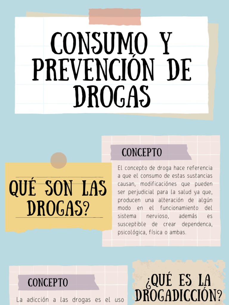 SEMANA 3 - DIAPOSITIVAS - Consumo y Prevención de Drogas | PDF | La dependencia de sustancias ...