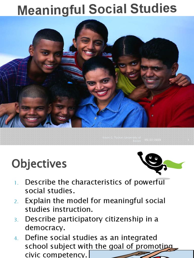 Defining Meaningful Social Studies | PDF | Pedagogy | Teachers