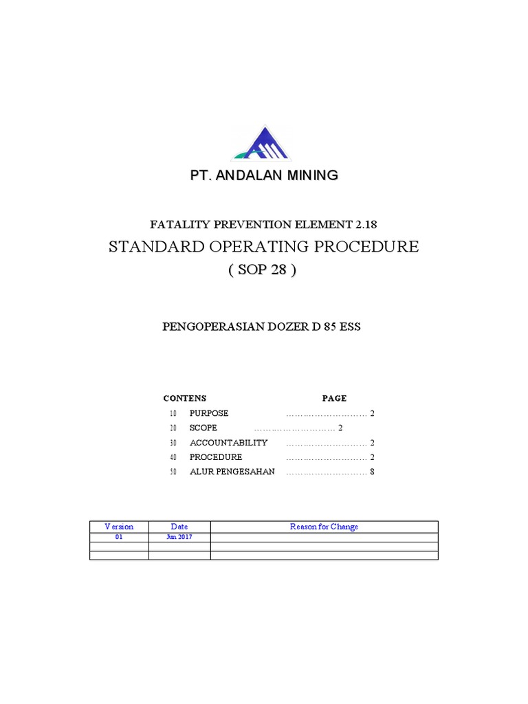 SOP 28 Dozer | PDF | Komputer