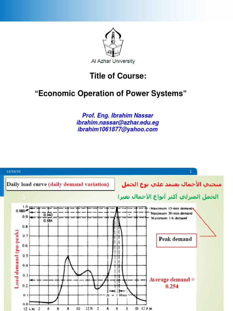 2023 Chap 2 PSA II | PDF | Marginal Cost | Power Station