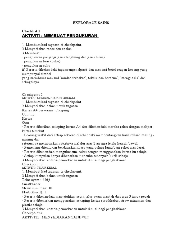 EXPLORACE SAINS | PDF