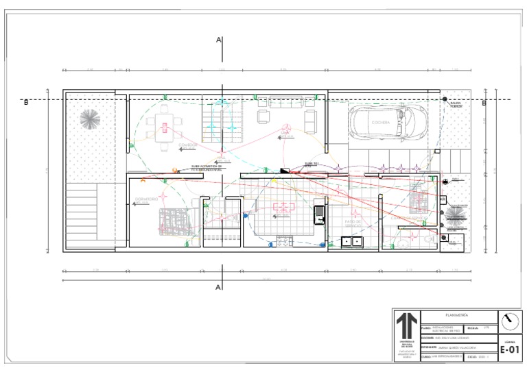 Plano Luminarias-Inst. Elec. 1er Piso | PDF