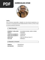 Curriculum Vitae (Gloria) | PDF