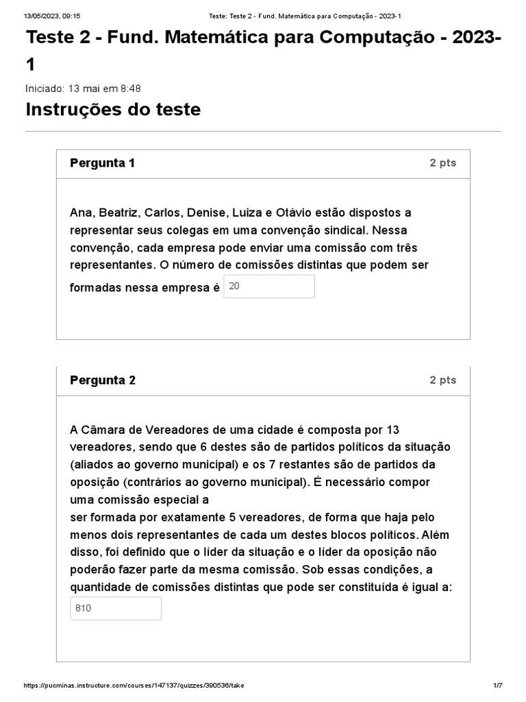 Teste | PDF