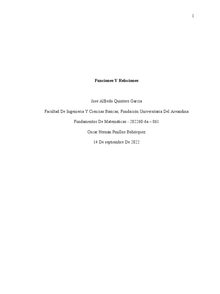Funciones Y Relacione1 Eje 3 | PDF