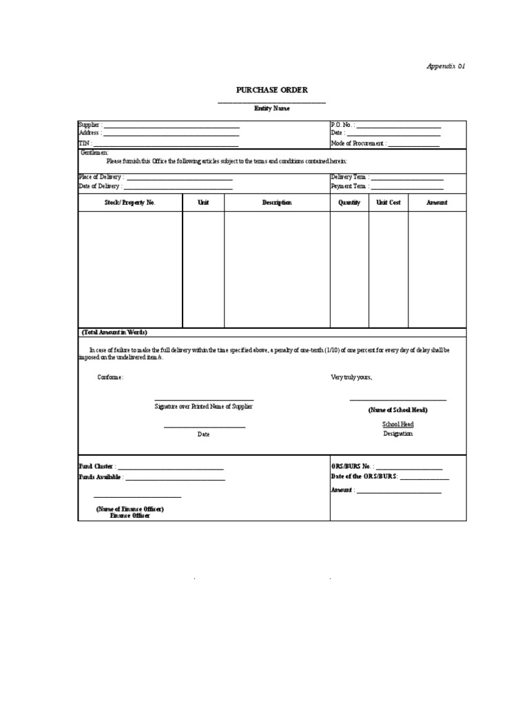 Appendix 61 - PO | PDF | Economies | Business