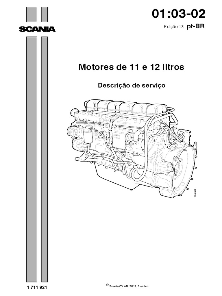 Motor d12 Scania-1 | PDF | Motores | Parafuso