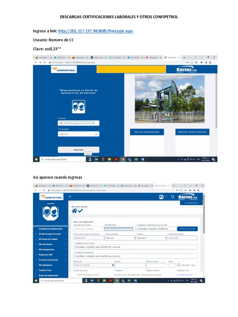 Instructivo Kactus | PDF