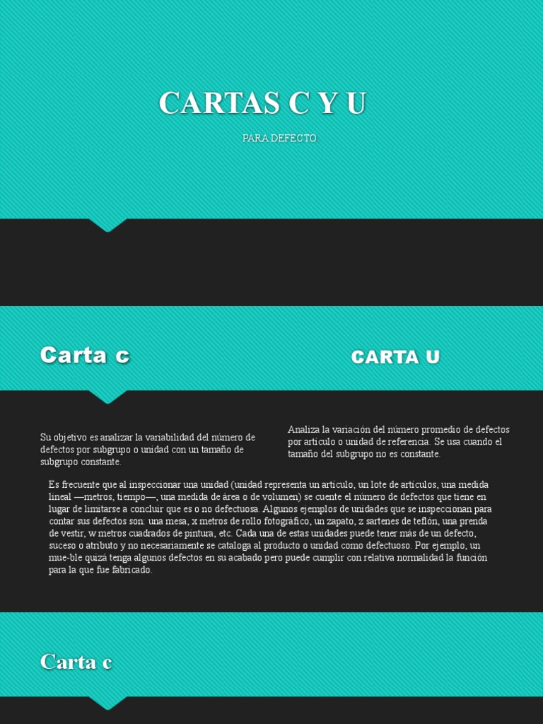 Cartas C y U | PDF | Información