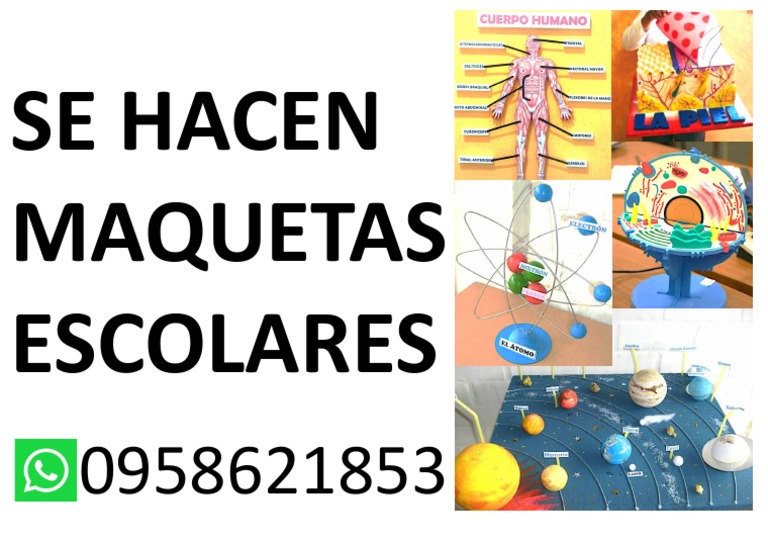 Modelo de Letrero Se Hacen Maquetas | PDF