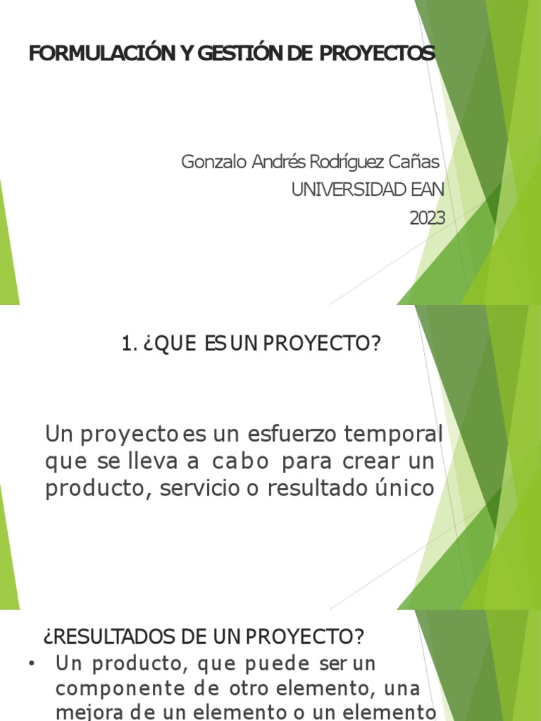 Gestión y Fases de Proyectos | PDF | Gestión de proyectos | Business