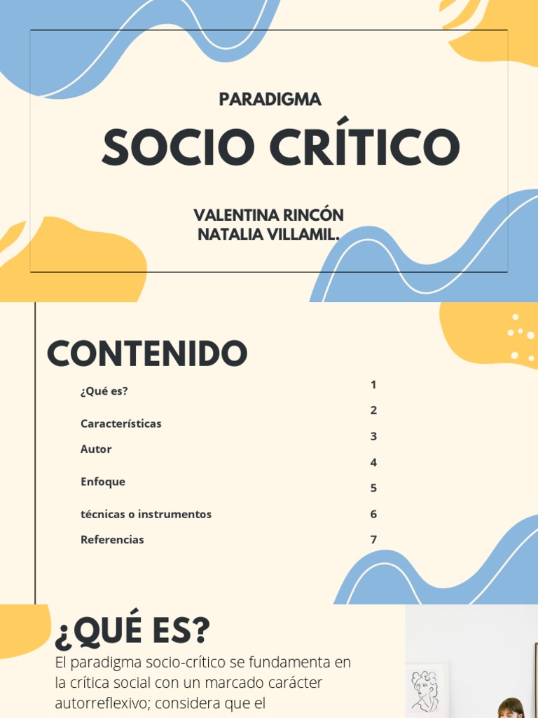 Paradigma Socio Critico. | PDF | Paradigma | Conocimiento