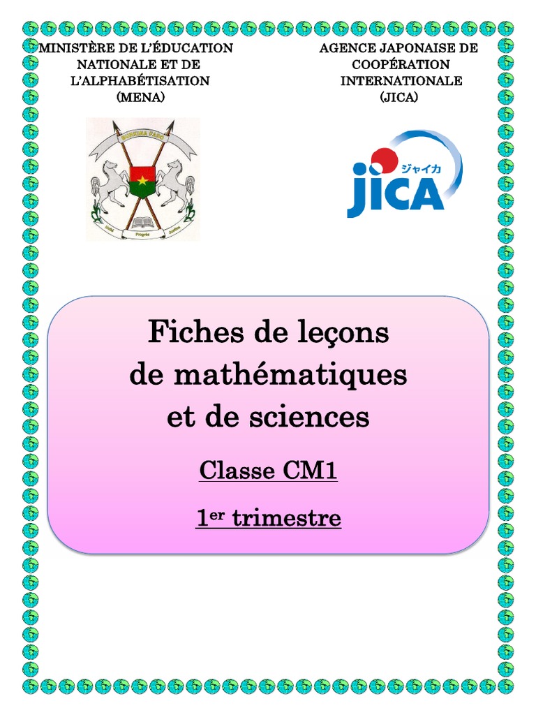 Fiches cm1 1er Trimestre VF | PDF