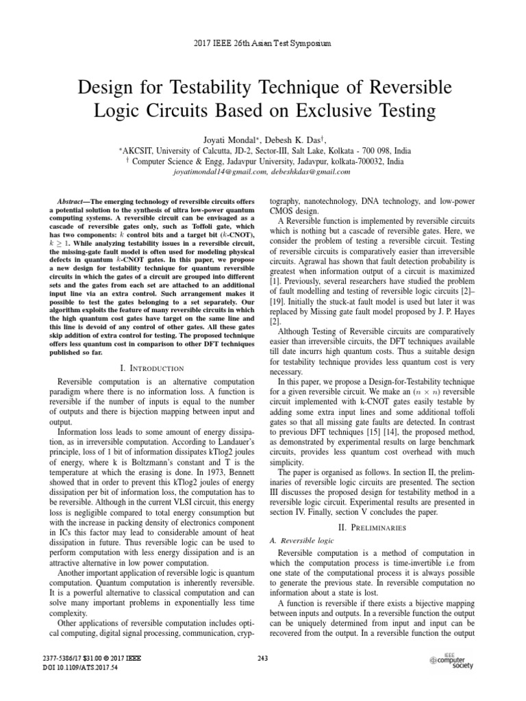 Mondal 2017 | Download Free PDF | Logic Gate | Digital Electronics