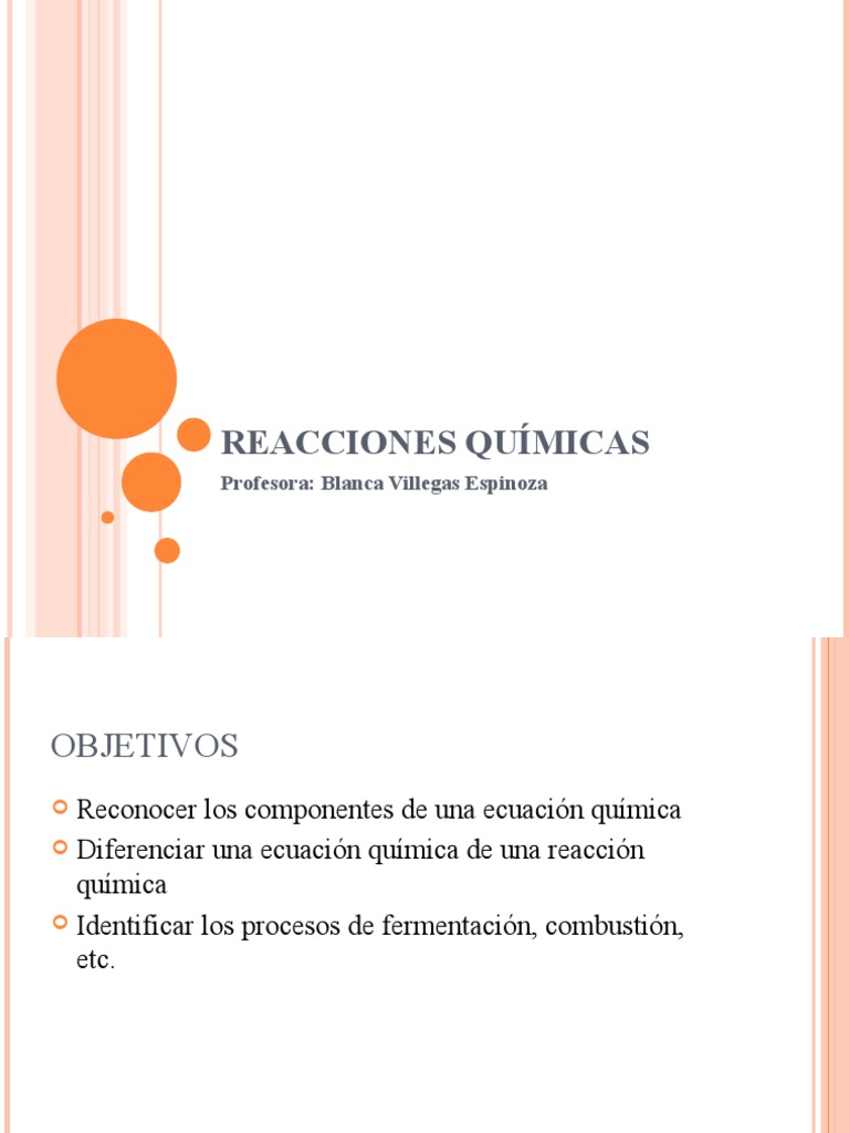 Reacciones Quimicas I | PDF | Combustión | Redox