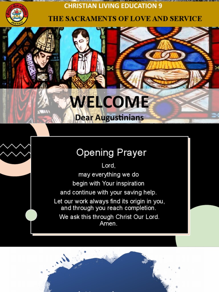 The Sacraments of Love and Service | PDF | Sacraments | Marriage